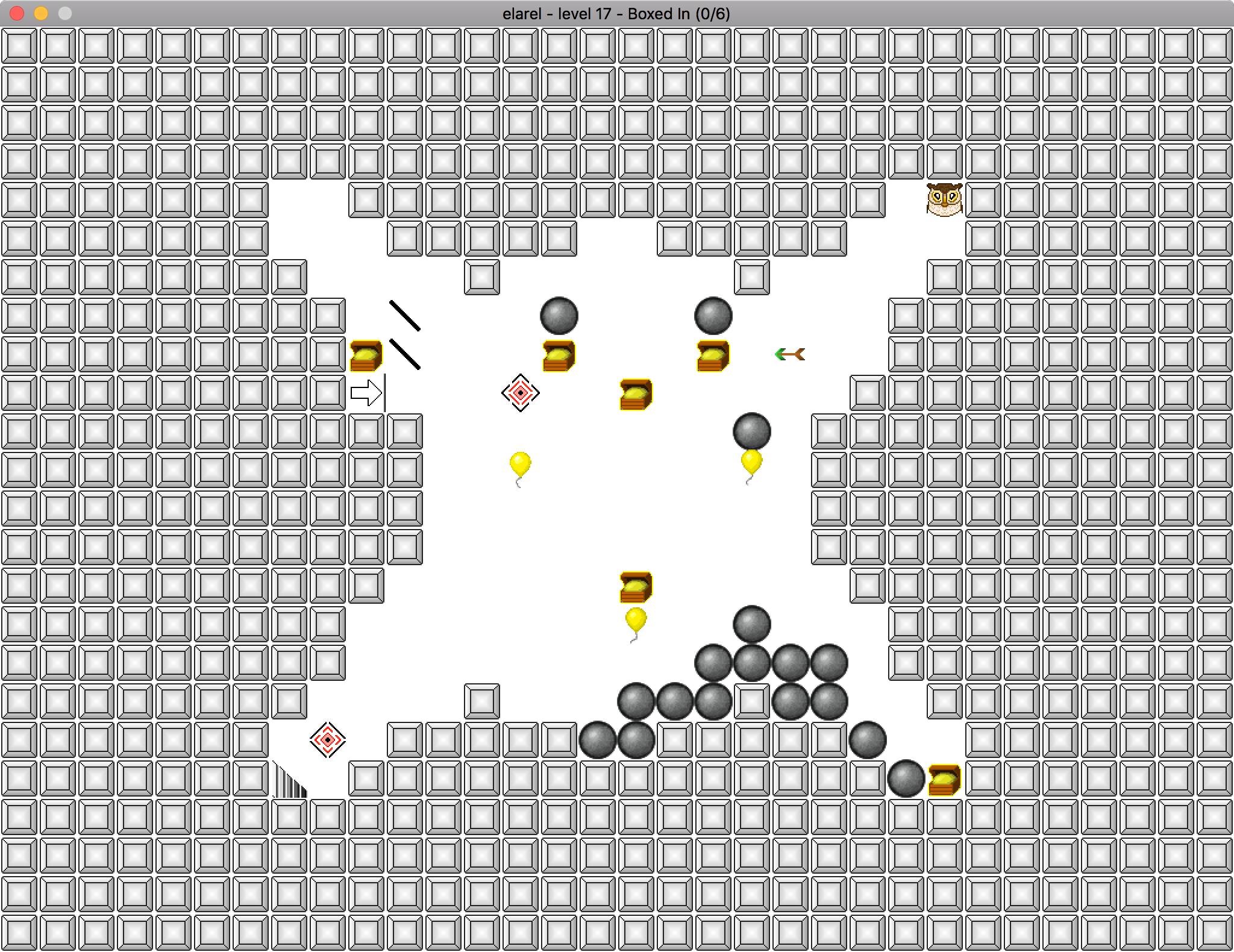elarel: free logic puzzle game for Mac/Windows (Sokoban/Blobbo/Kye-like ...